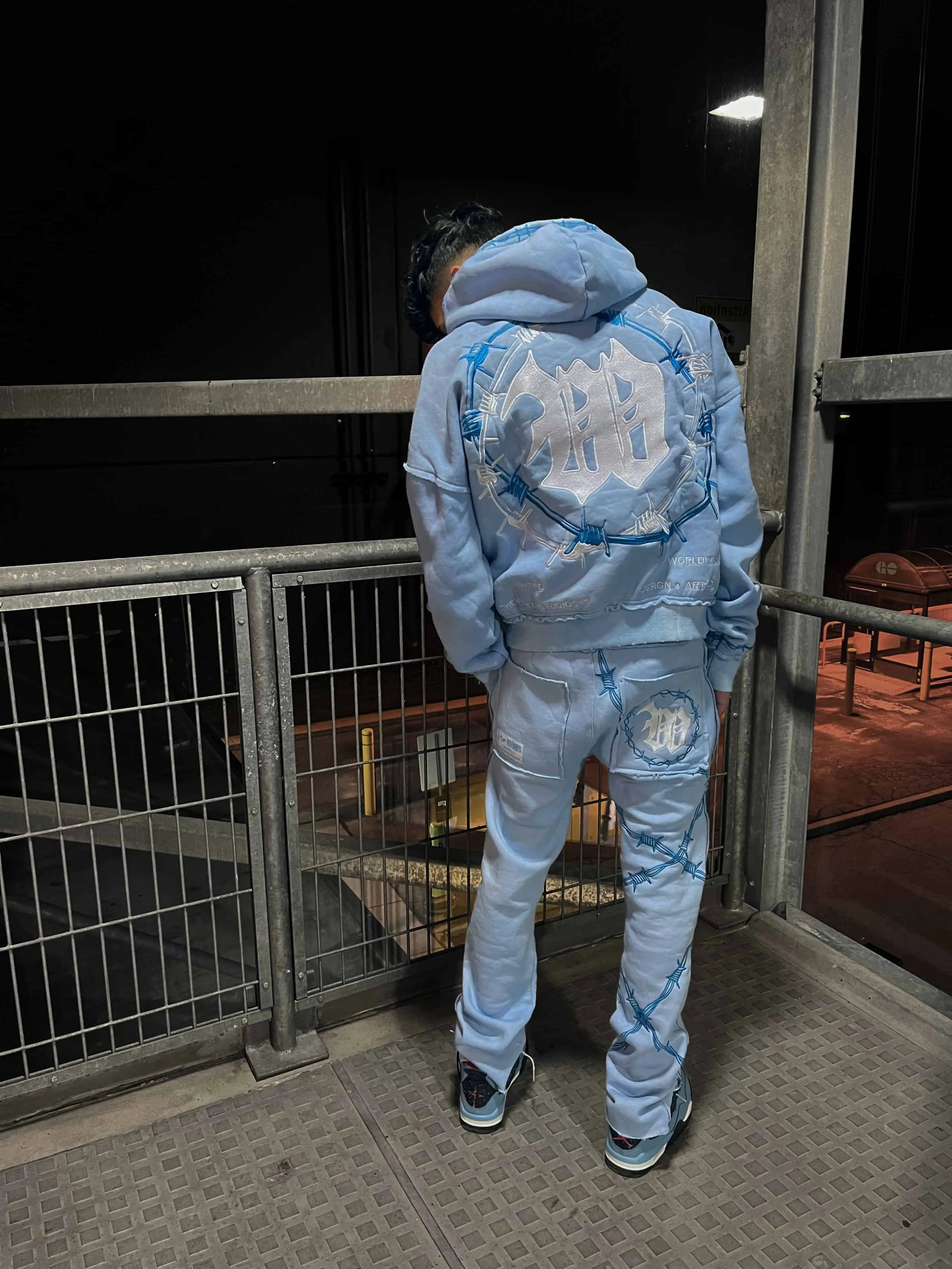 2THEWRLD Sweatsuit UNC Blue
