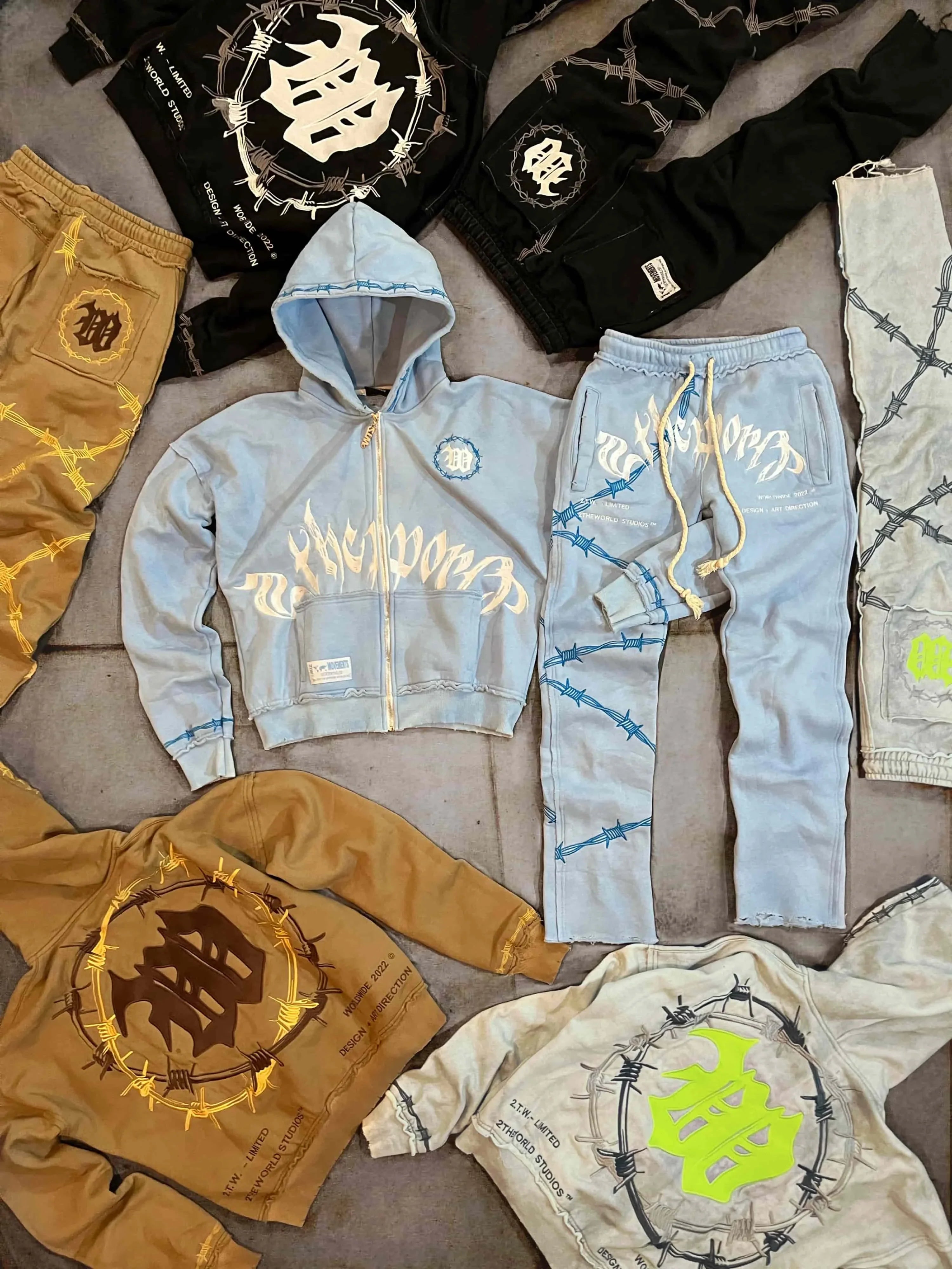 tag us @ 2theworld studio denims midnight sweatsuit arctic cargos ...